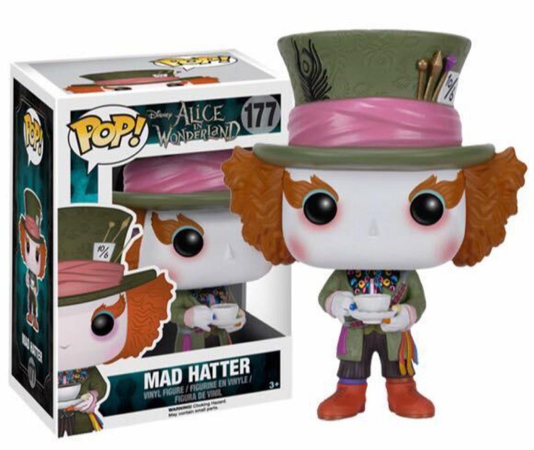 mad hatter funko pop 177, Hobbies & Toys, Toys & Games on Carousell