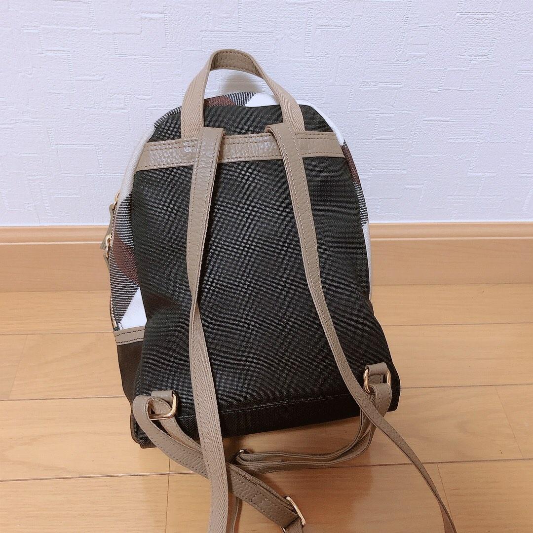 Made in Japan Blue Label Crestbridge Burberry backpack, Women's Fashion ...