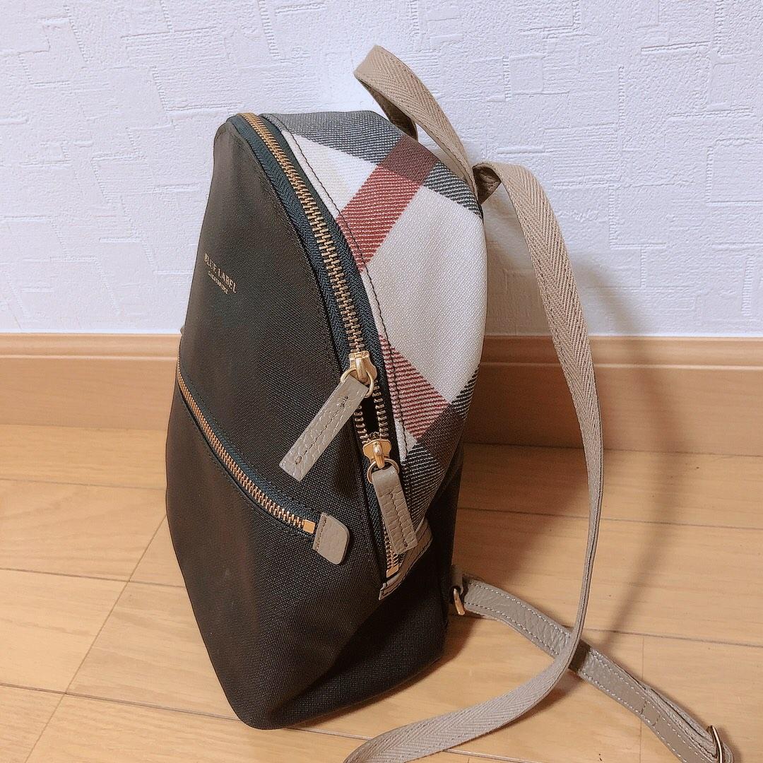 Made in Japan Blue Label Crestbridge Burberry backpack, Women's Fashion ...