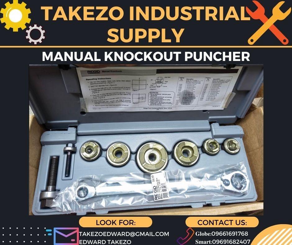 Manual Knockout Puncher, Commercial & Industrial, Industrial Equipment ...