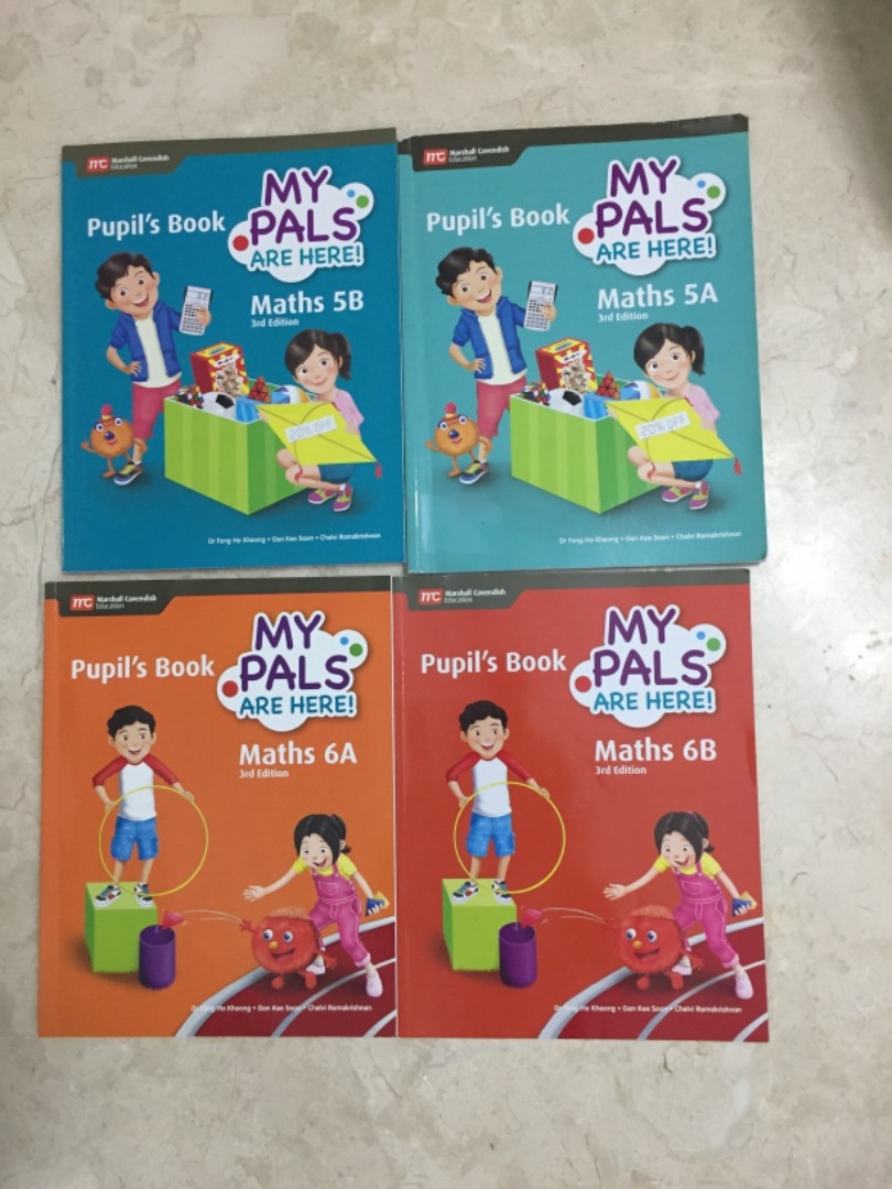 Marshall Cavendish Math Pupil’s Book P5 & P6, Everything Else on Carousell