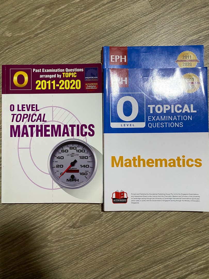 Math O level topical book, Hobbies & Toys, Books & Magazines ...