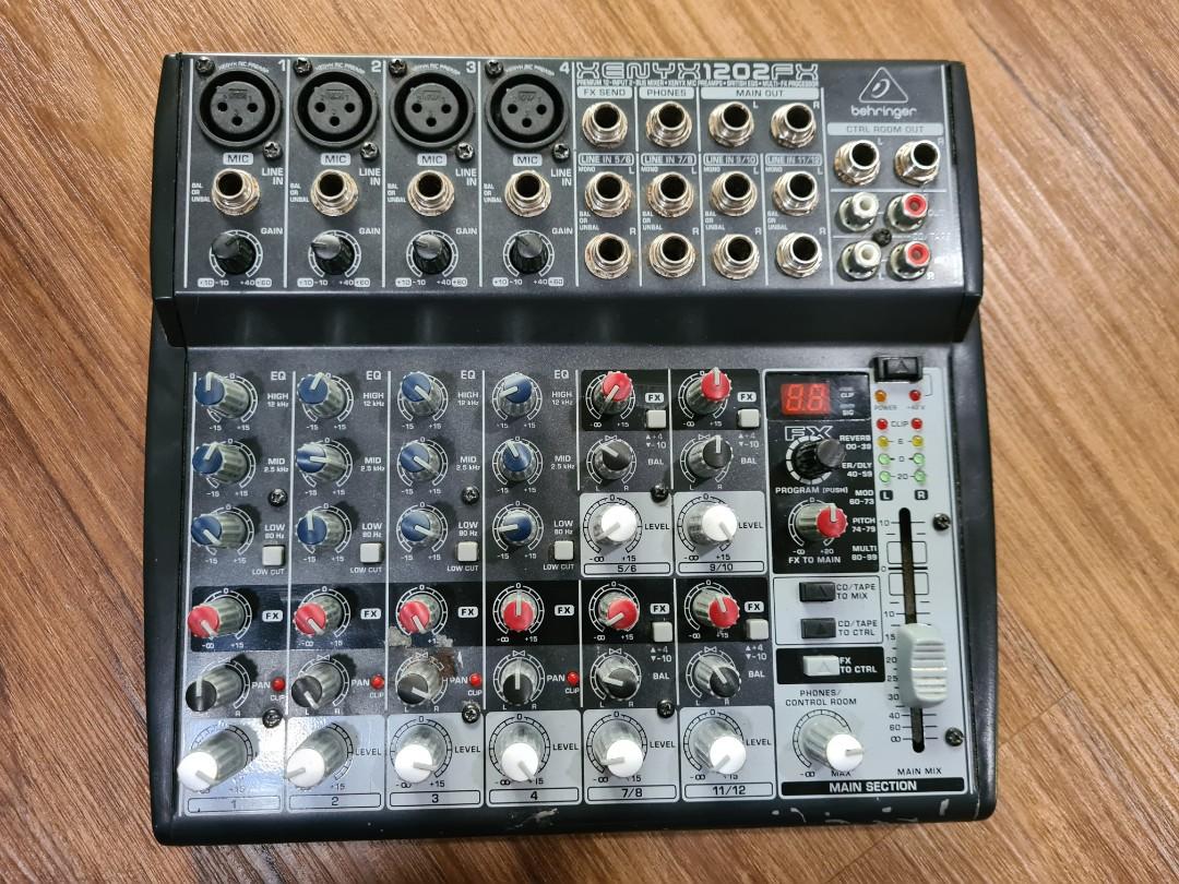 Maxer kosong BEHRINGER 8 channel, Audio, Other Audio Equipment on Carousell