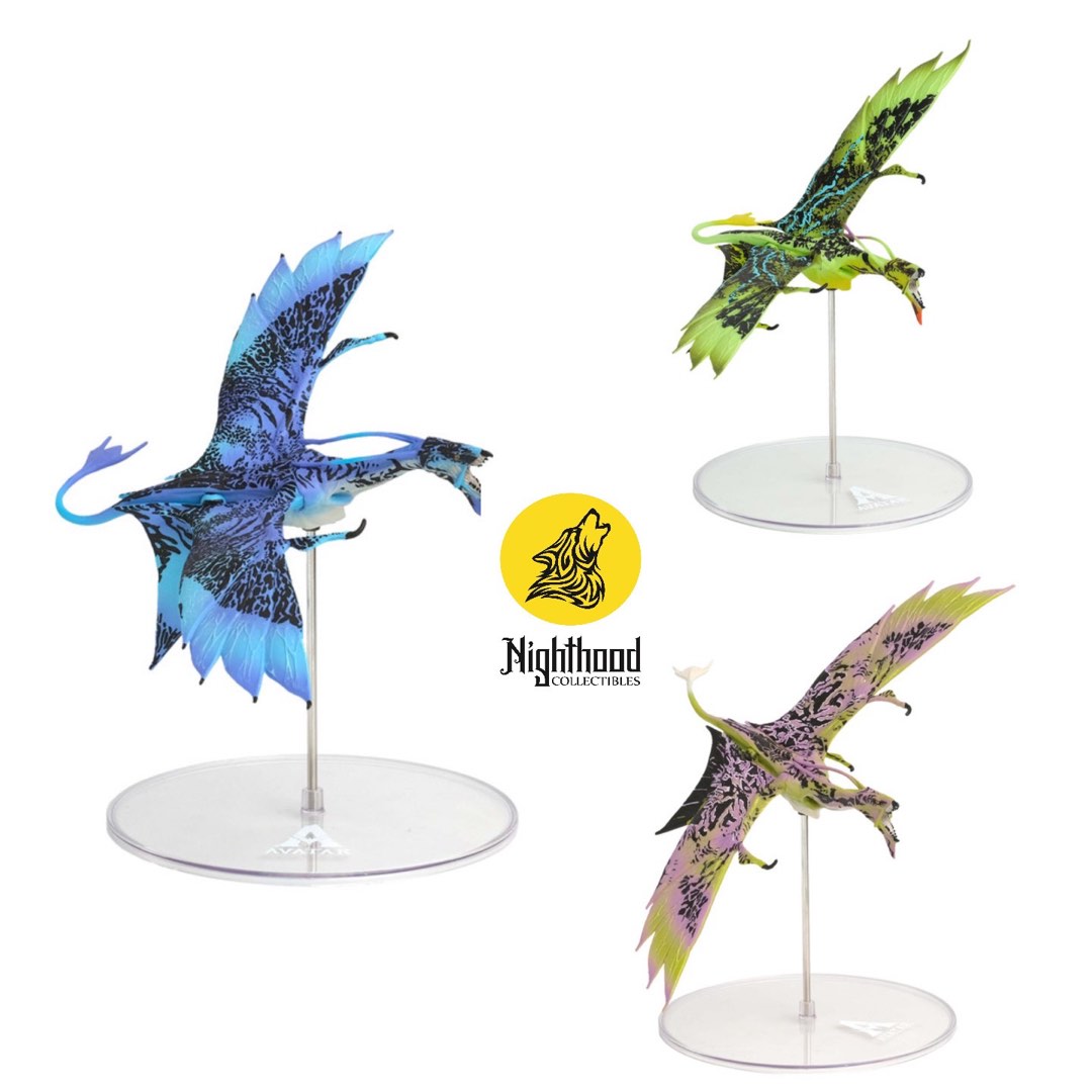 McFarlane Mountain Banshee-Blue / Green / Ikeyni's Banshee (Avatar ...