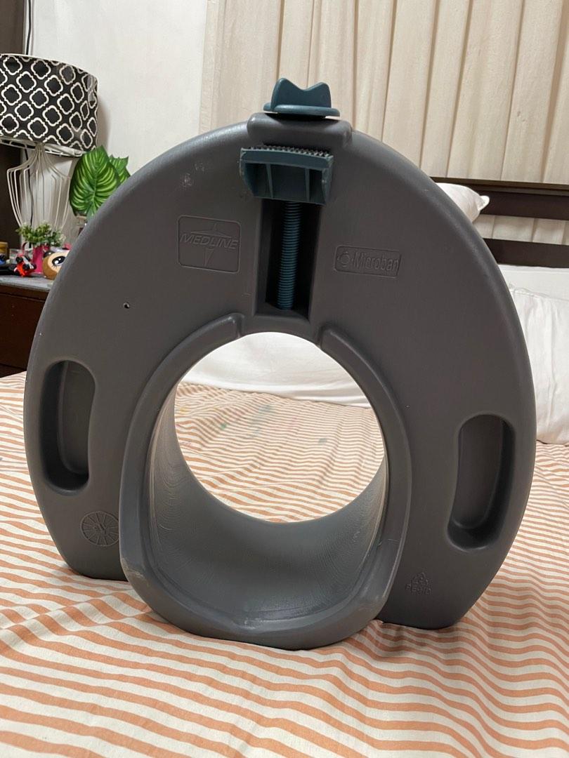 Medline USA Toilet Seat Riser 5" Imported, Health & Nutrition, Assistive & Rehabilatory Aids ...