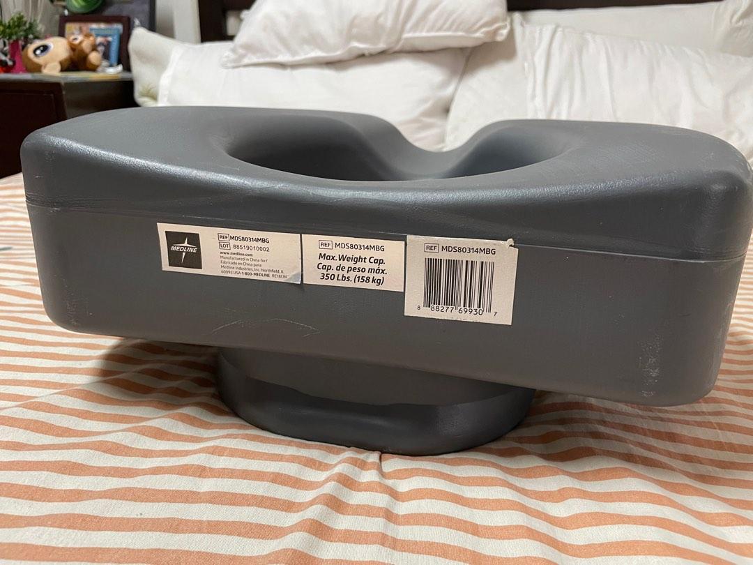 Medline USA Toilet Seat Riser 5" Imported, Health & Nutrition, Assistive & Rehabilatory Aids ...