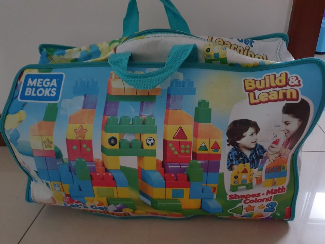 Mega Bloks (150 pieces of blocks), Babies & Kids, Infant Playtime on ...