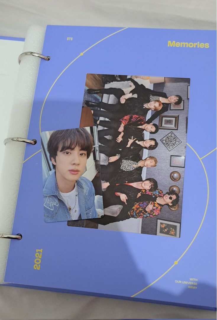 Memories 2021 dvd Jin rpc, Hobbies & Toys, Memorabilia & Collectibles ...