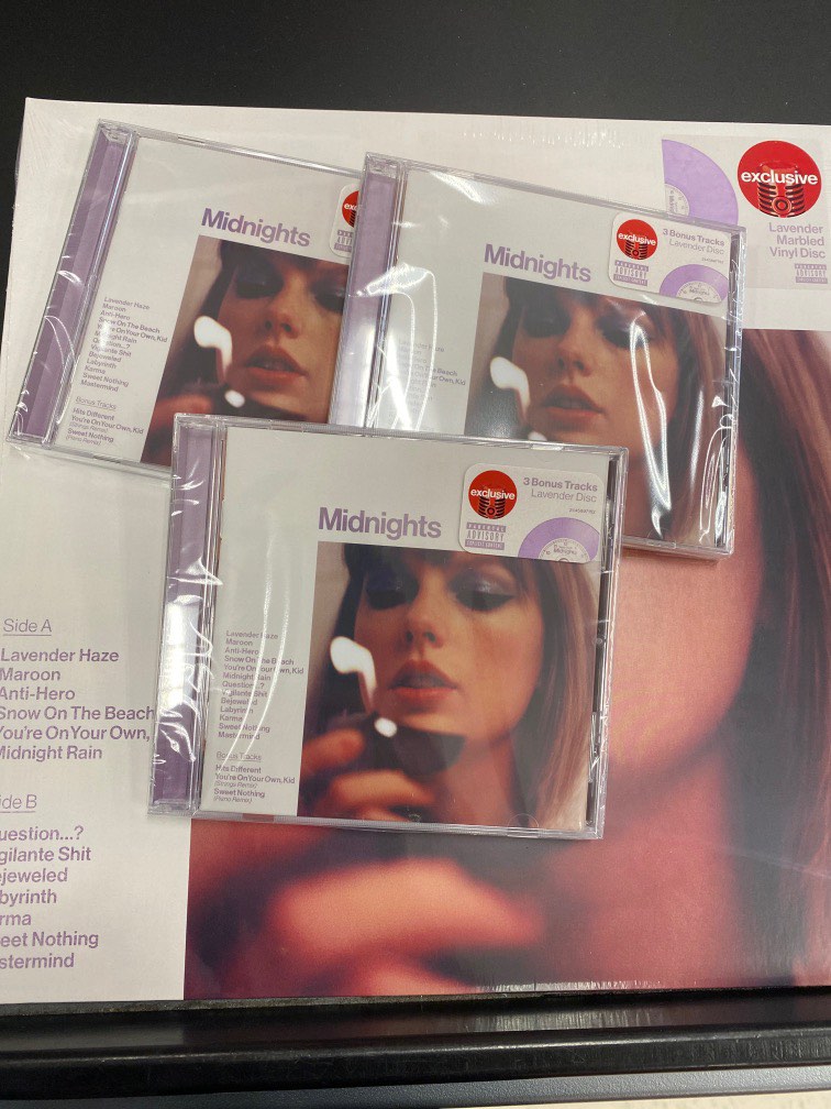 midnights taylor swift - target edition, Hobbies & Toys, Music & Media ...