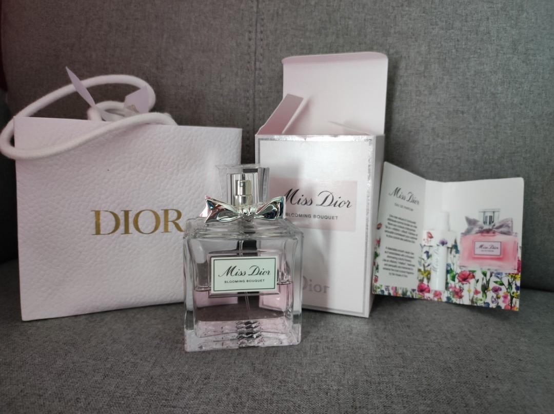 Miss Dior EDT blooming bouquet with freebie, Beauty & Personal Care ...