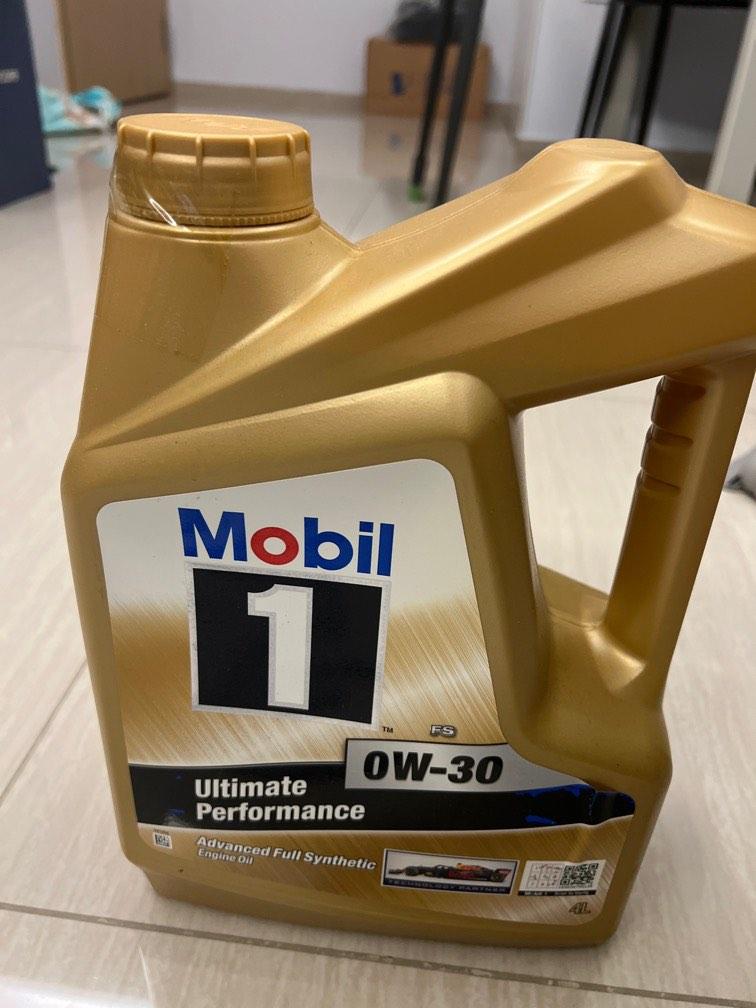 Mobil 1 Gold FS 0W-30 Engine Oil, Car Accessories, Accessories on Carousell