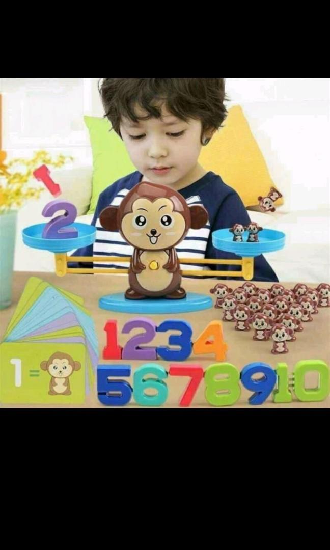 Monkey Scale Balance Toy (Brand New), Babies & Kids, Infant Playtime on ...