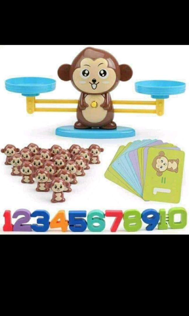 Monkey Scale Balance Toy (Brand New), Babies & Kids, Infant Playtime on ...