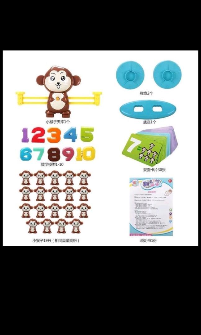 Monkey Scale Balance Toy (Brand New), Babies & Kids, Infant Playtime on ...