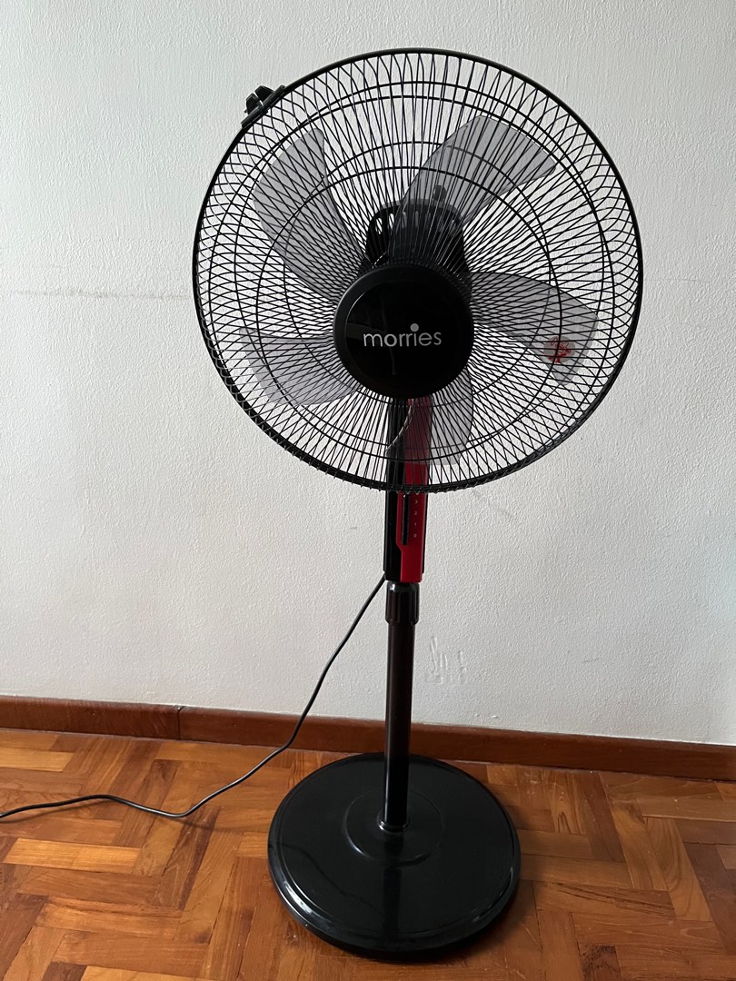 Morries 16 inch stand fan, Furniture & Home Living, Lighting & Fans ...