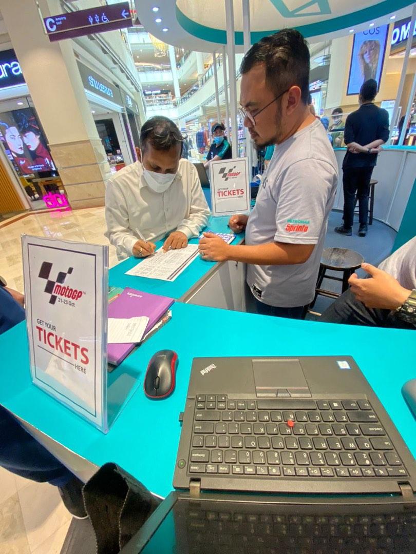 Moto GP 2022 Main Grandstand Ticket, Motorbikes on Carousell