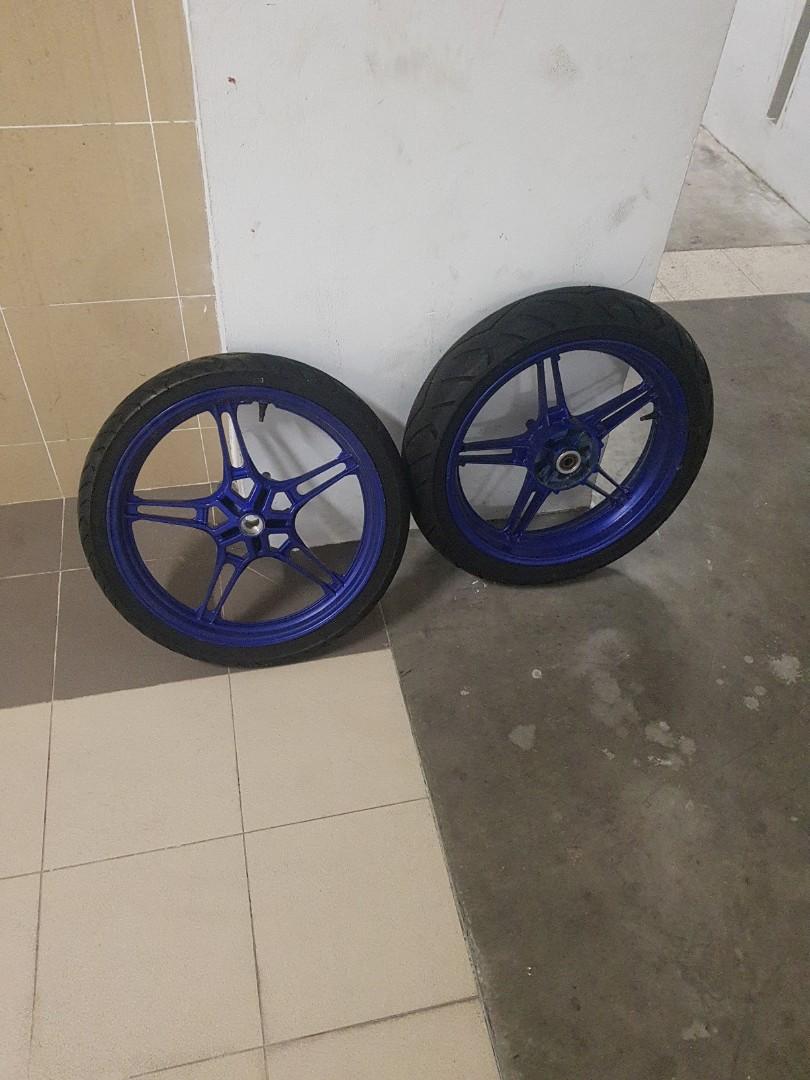 motorbike rim, Motorcycles, Motorcycle Accessories on Carousell