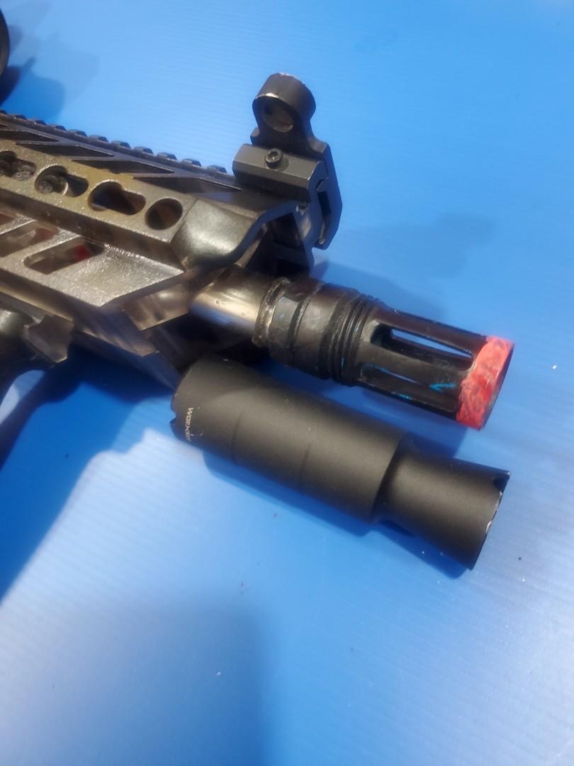 Nerf WORKER Blaster Build for looks (MP5) and high fps., Hobbies & Toys ...