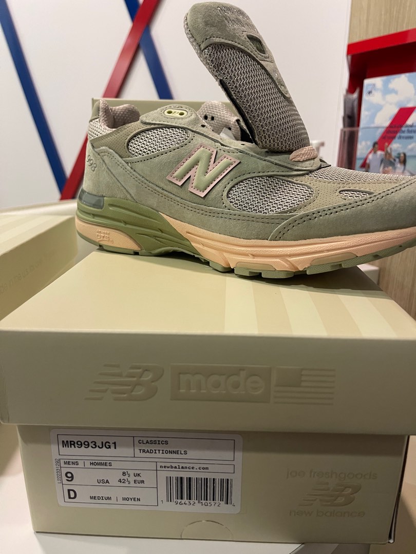New Balance 993 JFG, Women's Fashion, Footwear, Sneakers on Carousell