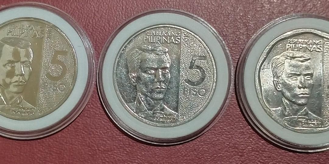 NGC 5 Piso ( 2018 , 2019 , 2020 ) Philippine Coin Set, Hobbies & Toys ...