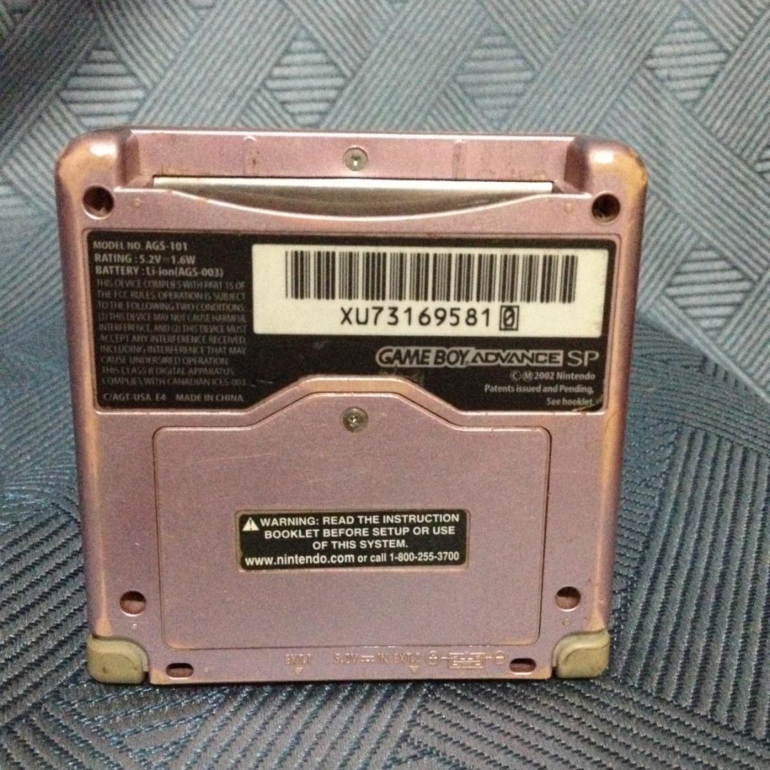 Nintendo Gameboy Advance SP AGS 101, Video Gaming, Video Game Consoles ...
