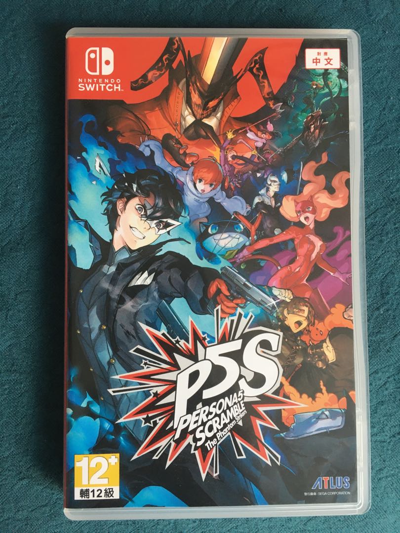 Nintendo Switch game - P5S Persona 5 Scramble, 電子遊戲, 電子遊戲, Nintendo 任天堂 ...