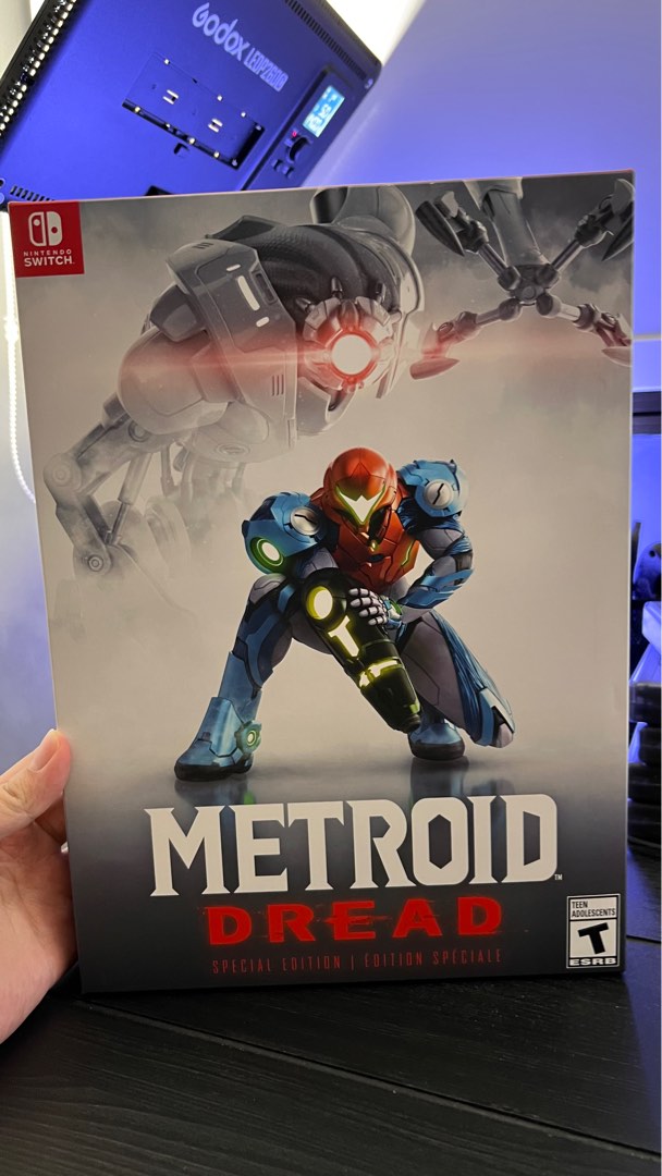 Nintendo Switch: Metroid Dread Collector’s Edition, Video Gaming, Video ...