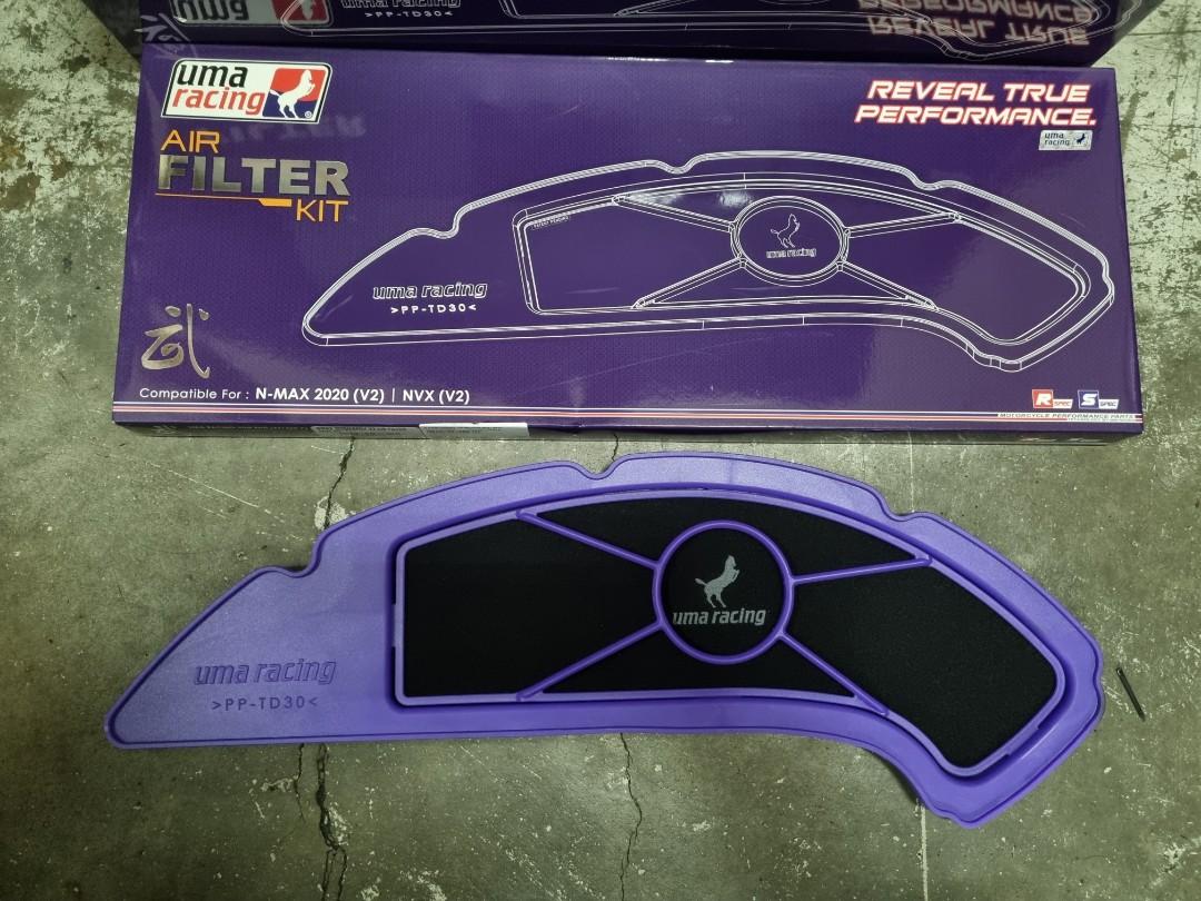 NMAX AEROX V2 Uma Air Filter, Motorcycles, Motorcycle Accessories on ...