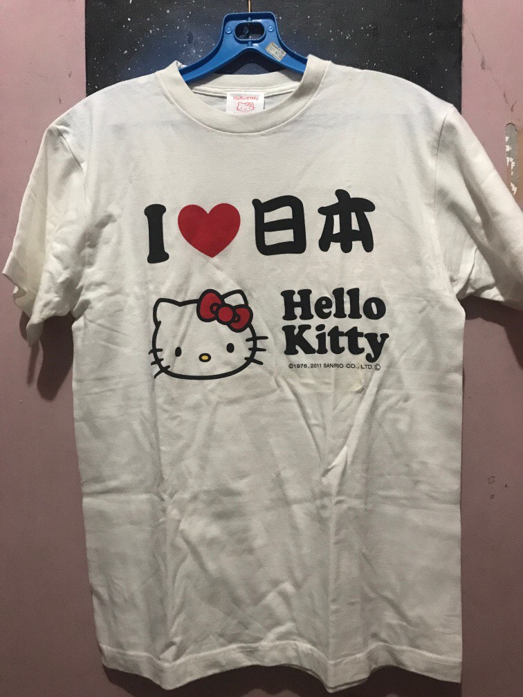 OFFICIAL HELLO KITTY TOP, Women's Fashion, Tops, Shirts on Carousell