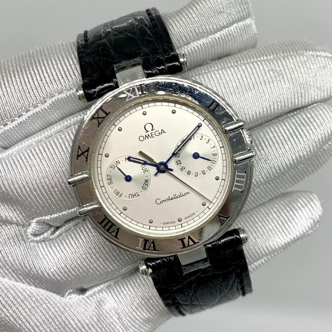 OMEGA 196.1070 CONSTELLATION DAY DATE QUARTZ LADIES WATCH 227026724 WE ...