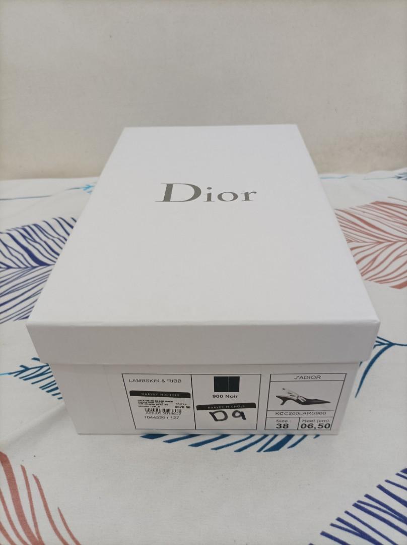 Original Dior shoe box with card, Luxury, Bags & Wallets on Carousell