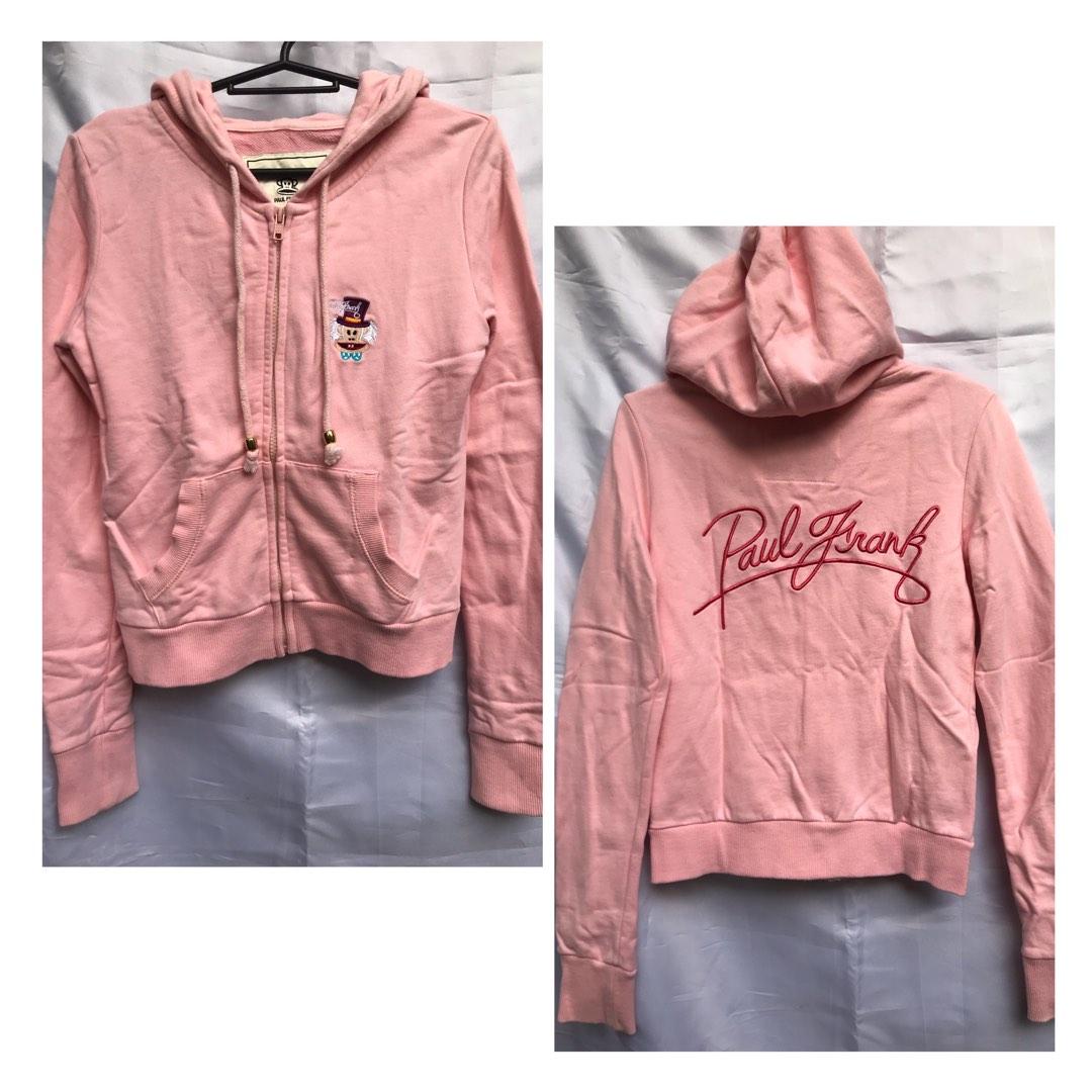 Limited Edition Original Paul Frank Baby Pink Peach Jacket, Women's ...