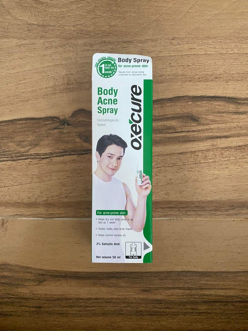 Oxecure Body Acne Spray 50ml, Beauty & Personal Care, Bath & Body, Body ...