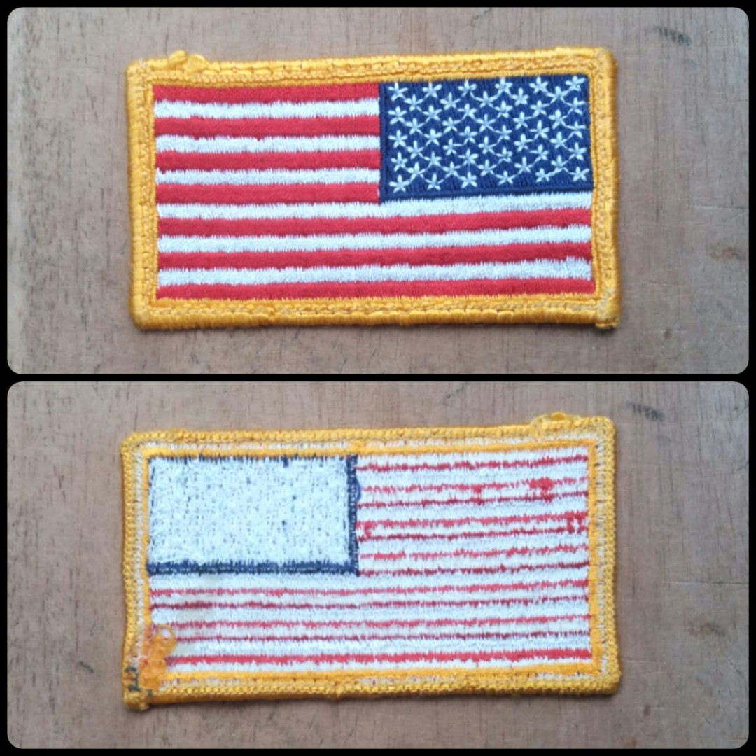Patch Flag USA Reserve for BDU M65, Men's Fashion, Men's Accessories ...