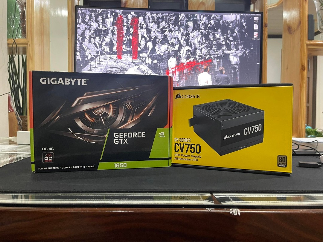 PC Parts Bundle: GTX 1650 OC and CV750 80+ Bronze, Computers & Tech ...