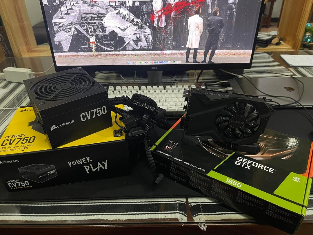 PC Parts Bundle: GTX 1650 OC and CV750 80+ Bronze, Computers & Tech ...