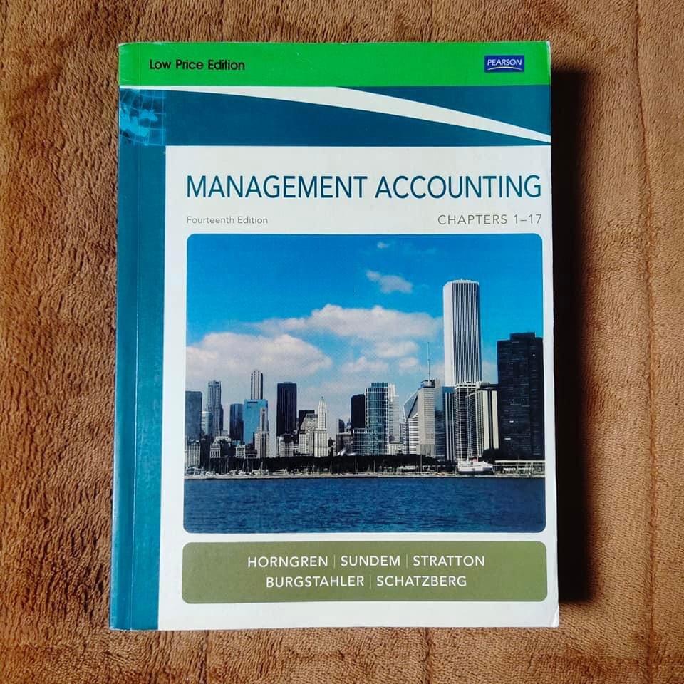 Pearson's Management Accounting 14th Edition, Hobbies & Toys, Books ...