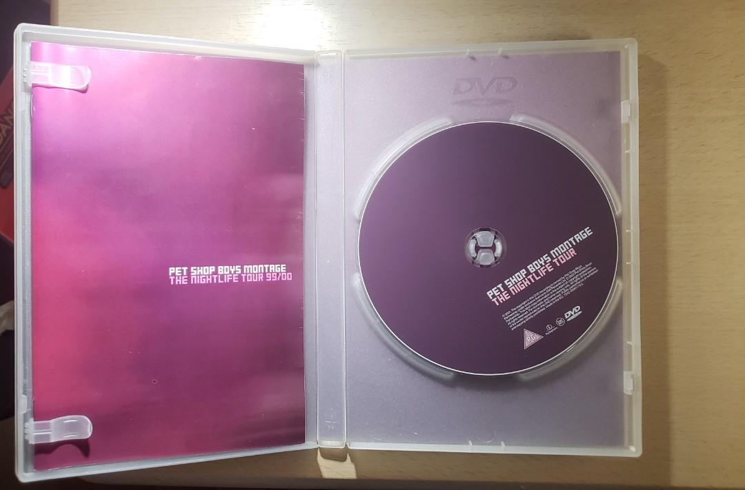 PET SHOP BOYS MONTAGE THE NIGHT TOUR 演唱會 金碟 DVD 過萬張碟 電影 演唱會 聽歌 CD VCD DVD BLURAY LD 任你揀!, 興趣及遊戲 ...