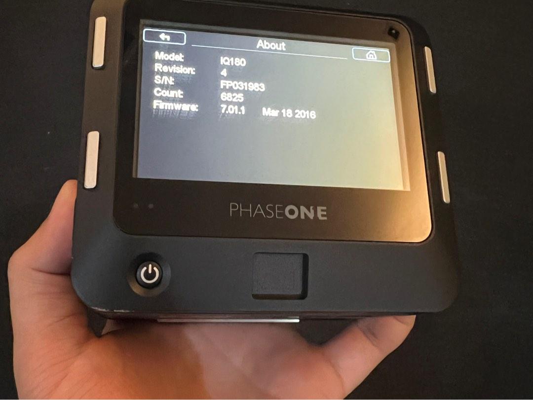 phase one iq180 m mount 8000萬像素 CCD digital back 數碼後背, 攝影器材, 相機 - Carousell