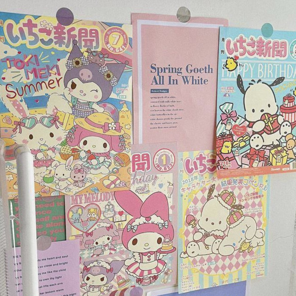 (po) sanrio prints, Hobbies & Toys, Stationery & Craft, Art & Prints on ...
