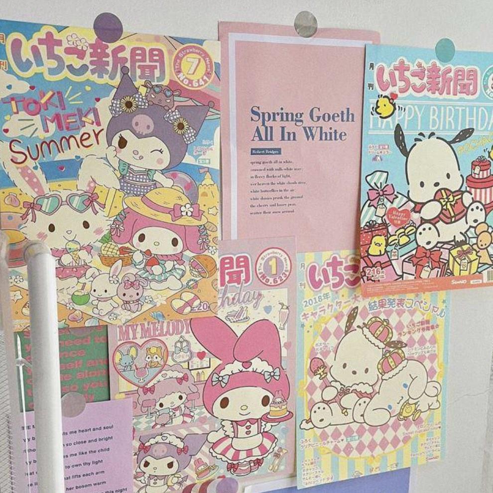 (po) sanrio prints, Hobbies & Toys, Stationery & Craft, Art & Prints on ...