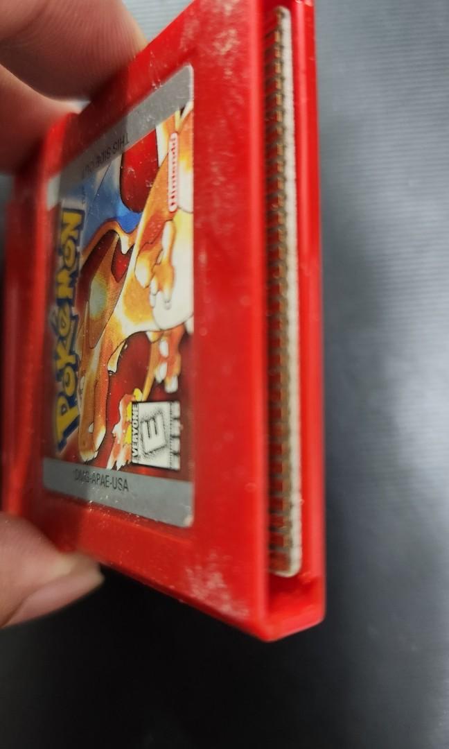 POKEMON RED ORIGINAL WORKING 2.5K ONLY MANILA, Video Gaming, Video Game ...