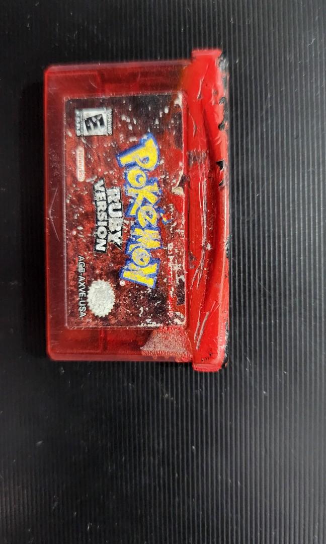 Pokemon ruby orig issue: battery replacement, Video Gaming, Video Games ...