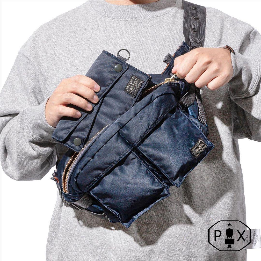 PORTER EXCHANGE TANKER WAIST BAG PX, Men's Fashion, Bags, Sling Bags on Carousell