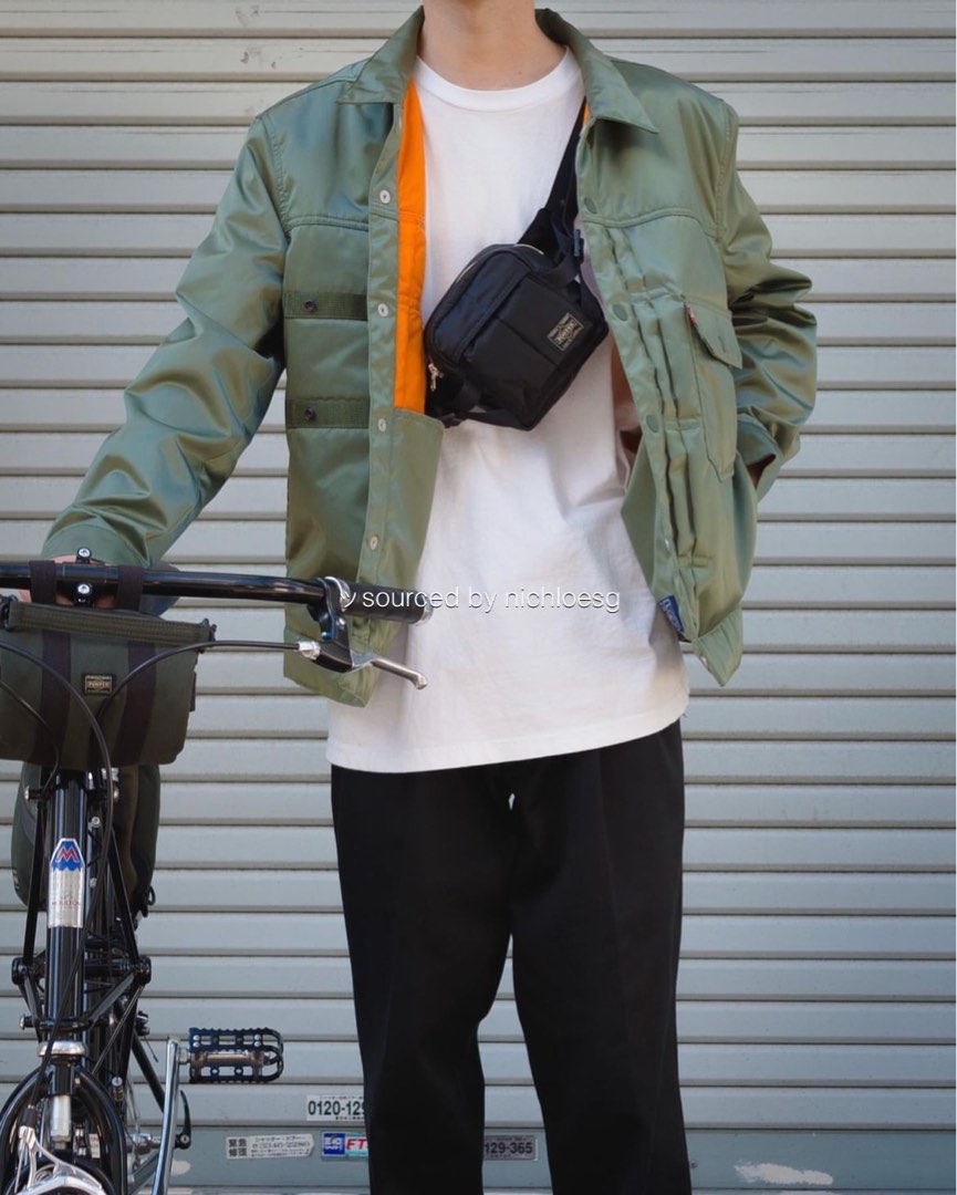 PORTER HOWL MINI FANNY PACK, Men's Fashion, Bags, Sling Bags on Carousell