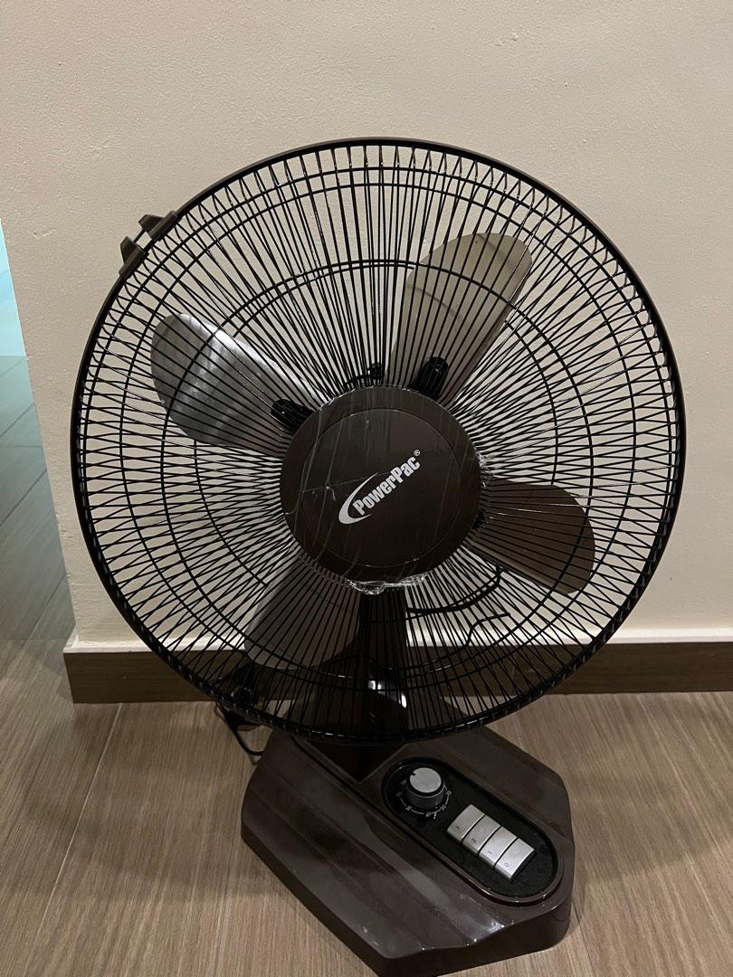 PowerPac, Fan, Portable Fan, Desk fan, 16 inch (PPTF400), Furniture ...