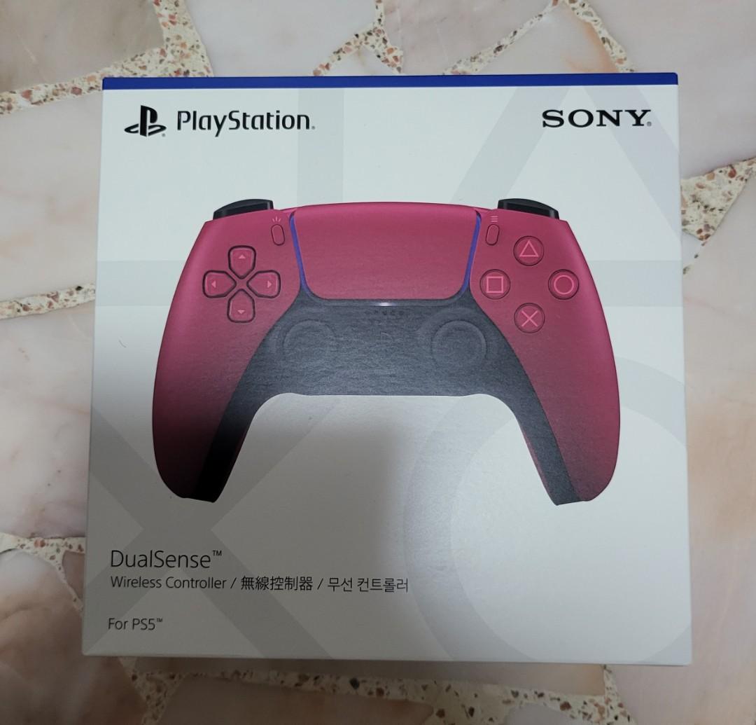 PS5 Dualsense Controller (Cosmic Red colorway), Video Gaming, Gaming ...