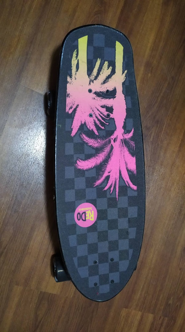 ReDo Skateboard Shorty Cruiser Palm Skateboard, Sports Equipment ...