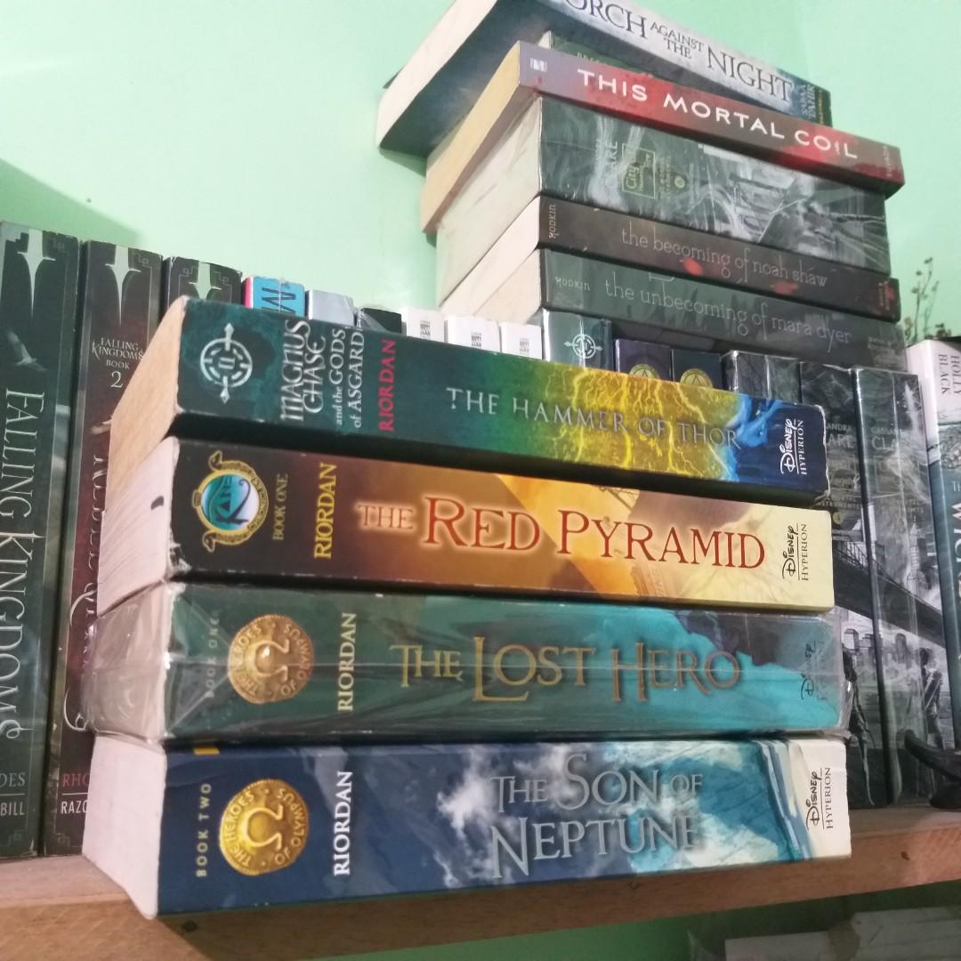 Rick Riordan Books [HoO, TKC, MC], Hobbies & Toys, Books & Magazines ...