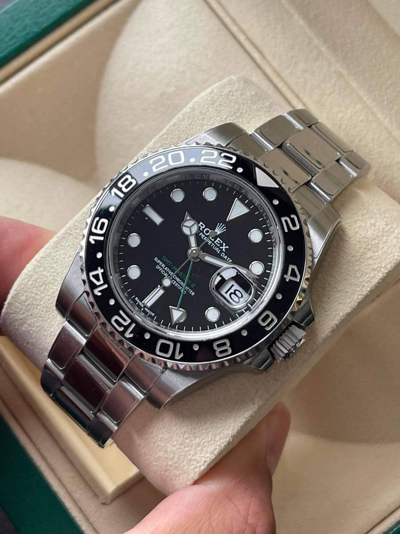 Rolex 2016 GMT-II " Green arrow'' 40mm, Luxury, Watches on Carousell
